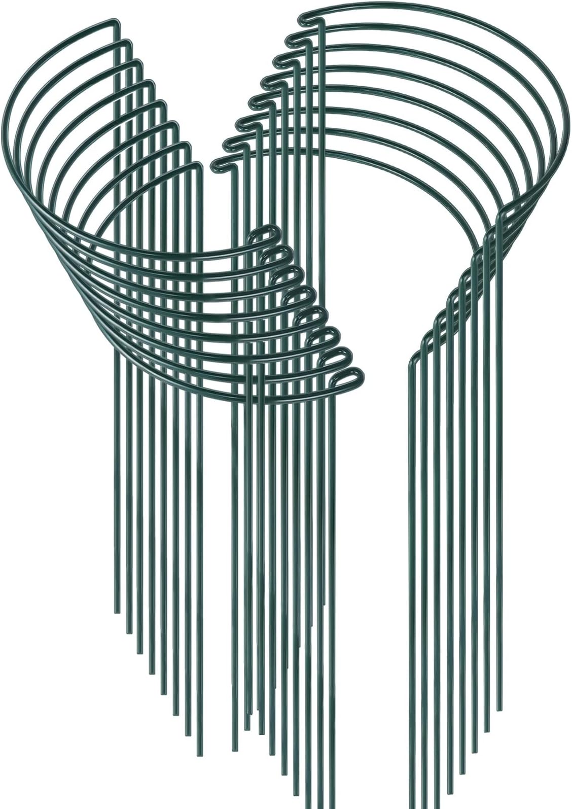 Amazon.com : HiGift 16 Pack 24 Inch Plant Support Stakes, 10" Wide x 24 ...