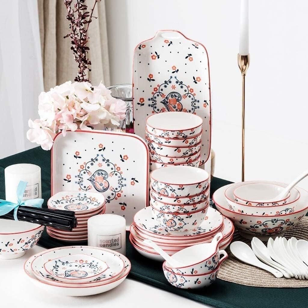 Amazon.com | Ceramics Dinnerware Set,Bowl/Dish/Spoon|Dinner Sets ...