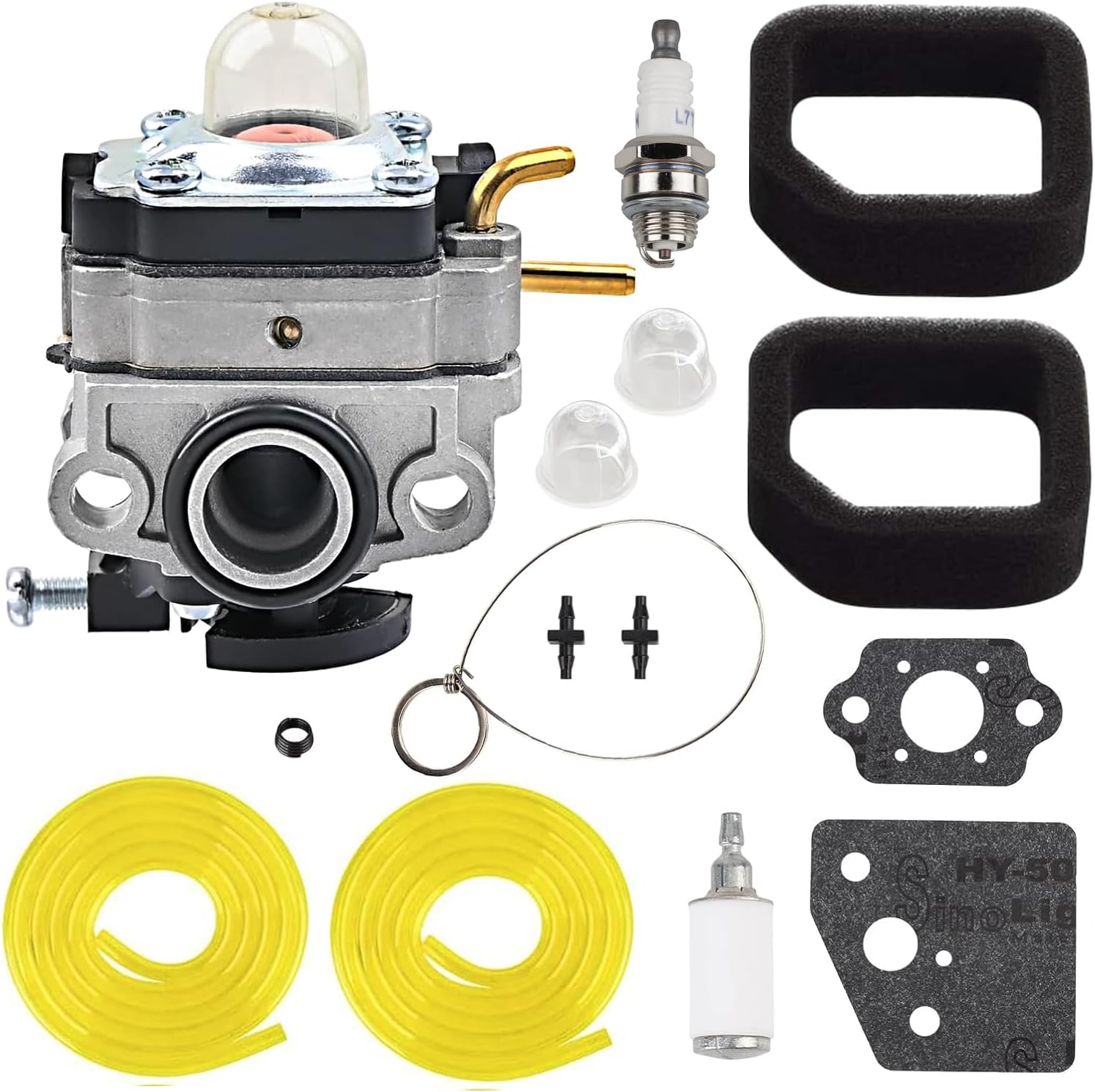 Amazon.com: HPENP 753-06258A Carburetor for Ryobi RY251PH RY252CS ...