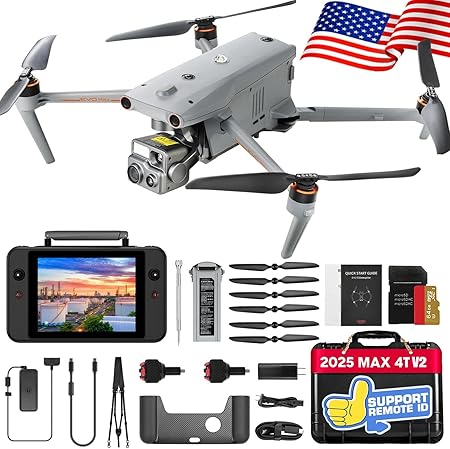 Amazon.com: Autel Robotics EVO MAX 4T V2, Upgrade of MAX 4T/ 4T XE ...