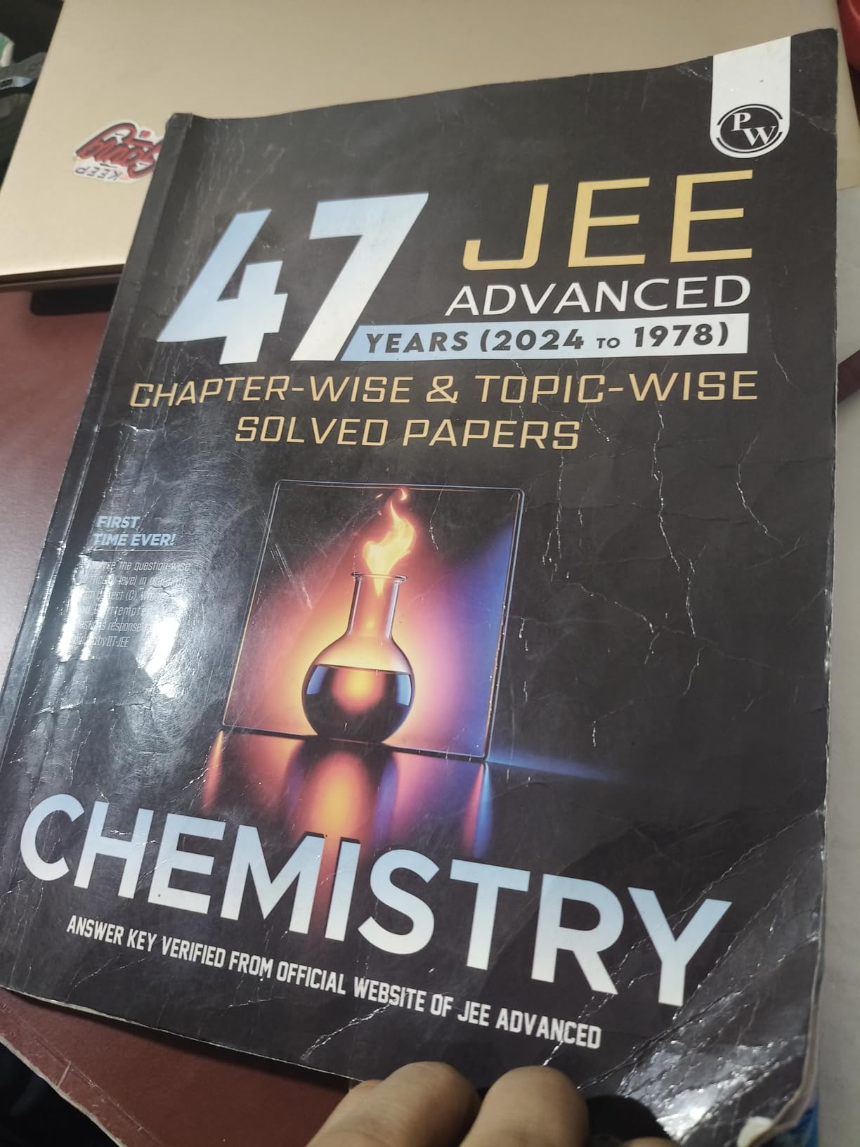 Buy PW 47 Years Physics, Chemistry and Mathematics Combo Set of 3 Books ...