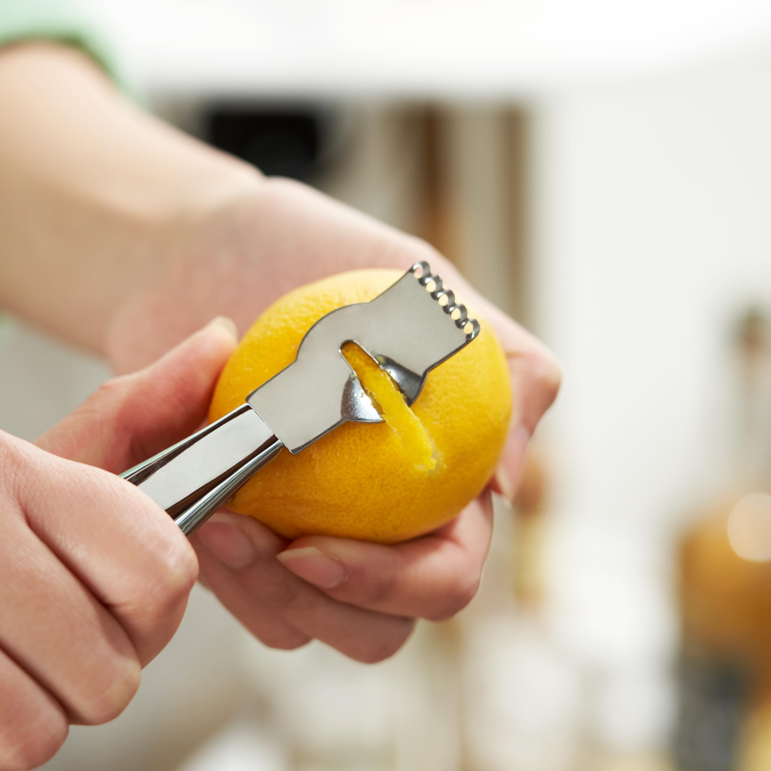 Snapklik.com : True Zesty Stainless Steel Citrus Zester Tool, Cocktail ...