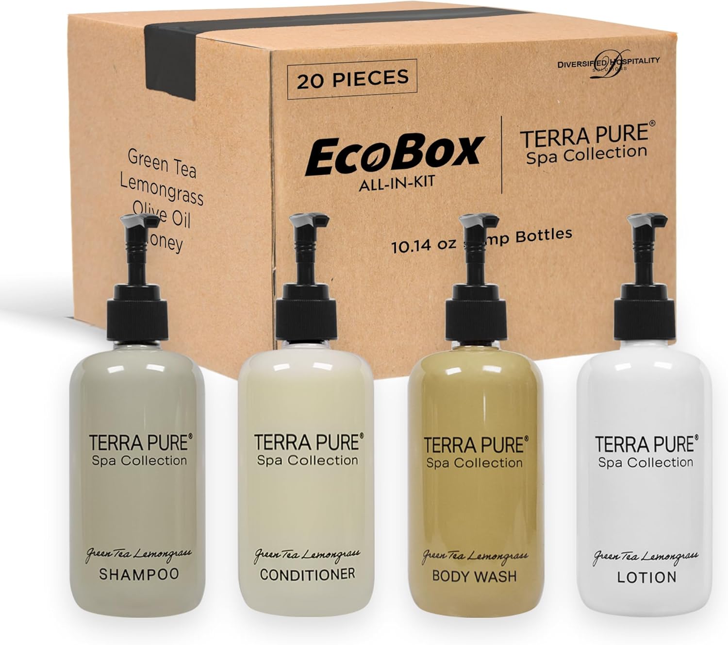 Amazon.com : Terra Pure Spa Collection 20 Piece Ecobox All-In-Kit ...