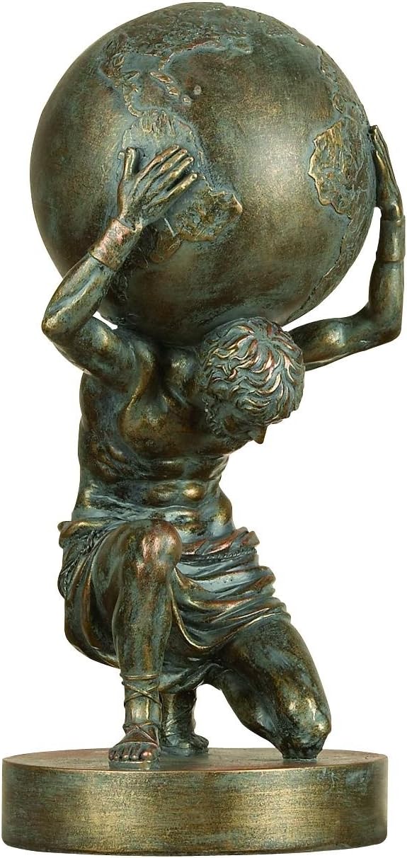 Amazon.com: Poly-Stone Small Atlas, 14 by 6-Inch : Patio, Lawn & Garden