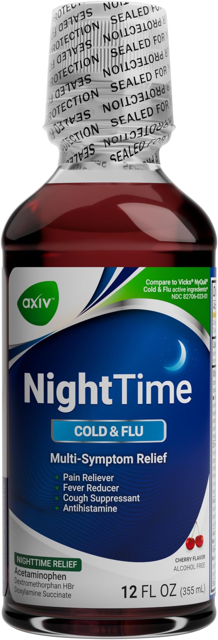 Amazon.com: Safetussin PM Nighttime Cough + Cold Relief 8oz Liquid