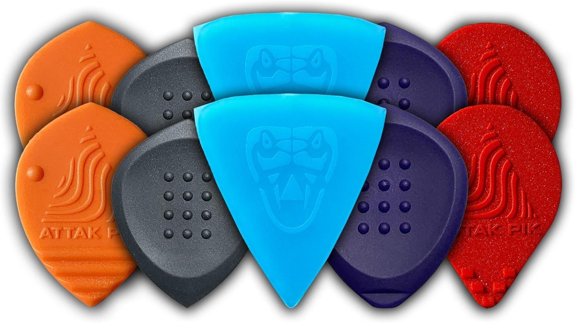 Amazon.com: POCKET GUITAR PICK PACK By Acoustik Attak | PATENTED UNIQUE ...