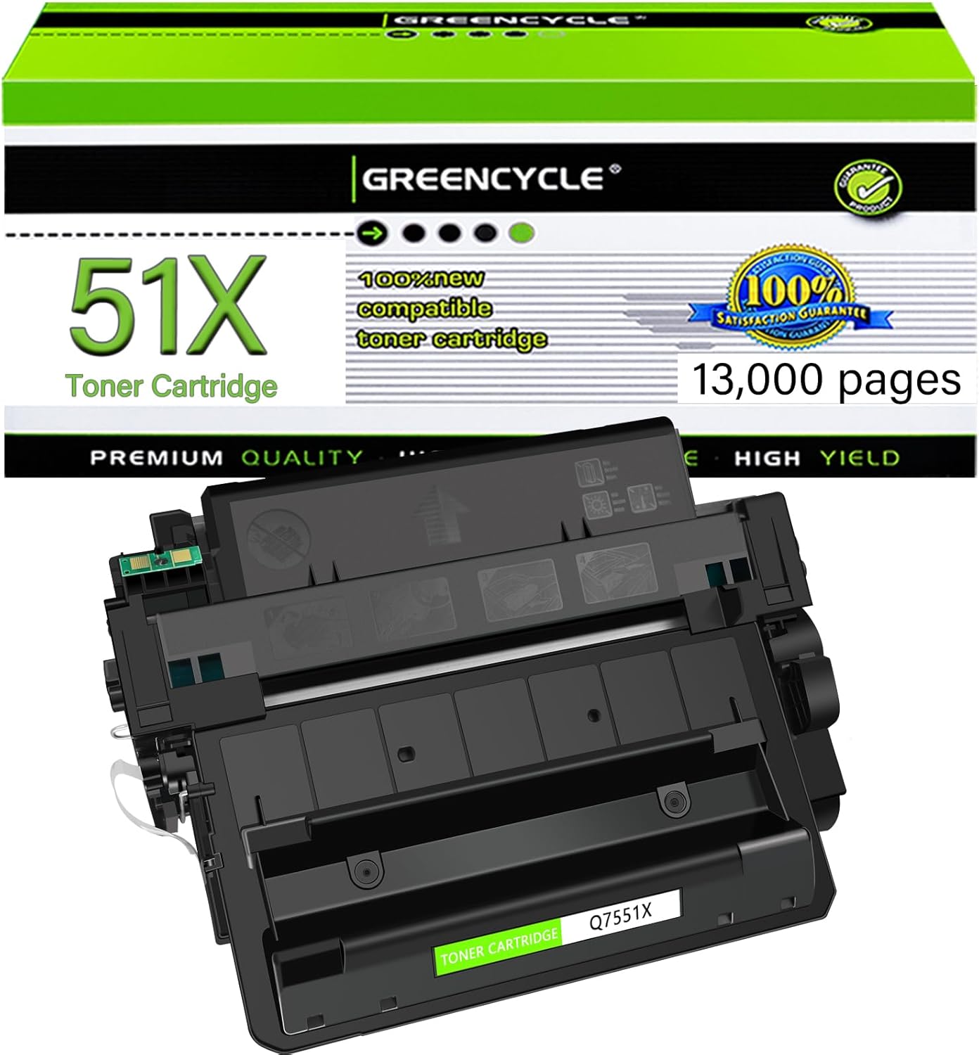 Amazon.com: greencycle Compatible Toner Cartridge Replacement for HP ...