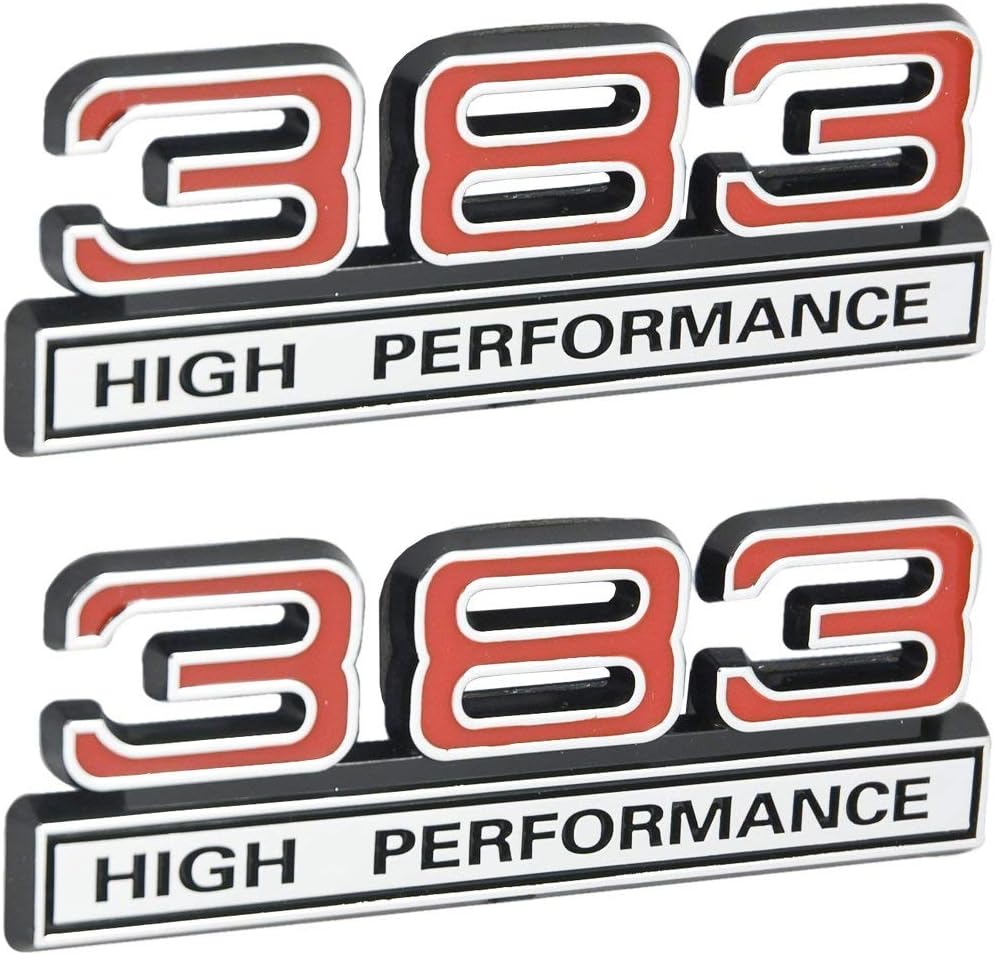 Amazon.com: 427 7.0L Engine High Performance Emblem with Chrome & Red ...