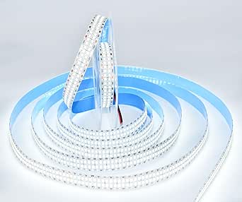 Amazon.com: HAASHADA Double Row LED Strip Light, Daylight White 6500K ...