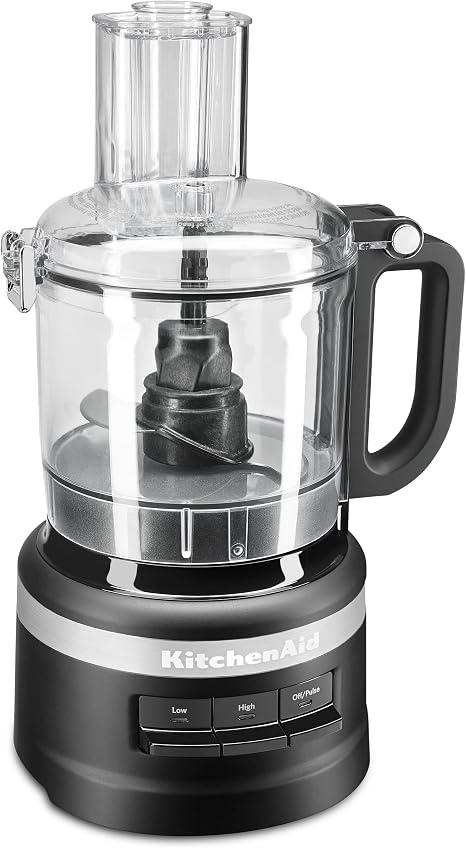 Amazon.com: KitchenAid KFP0718BM Food Processor, 7 cup, Matte Black ...