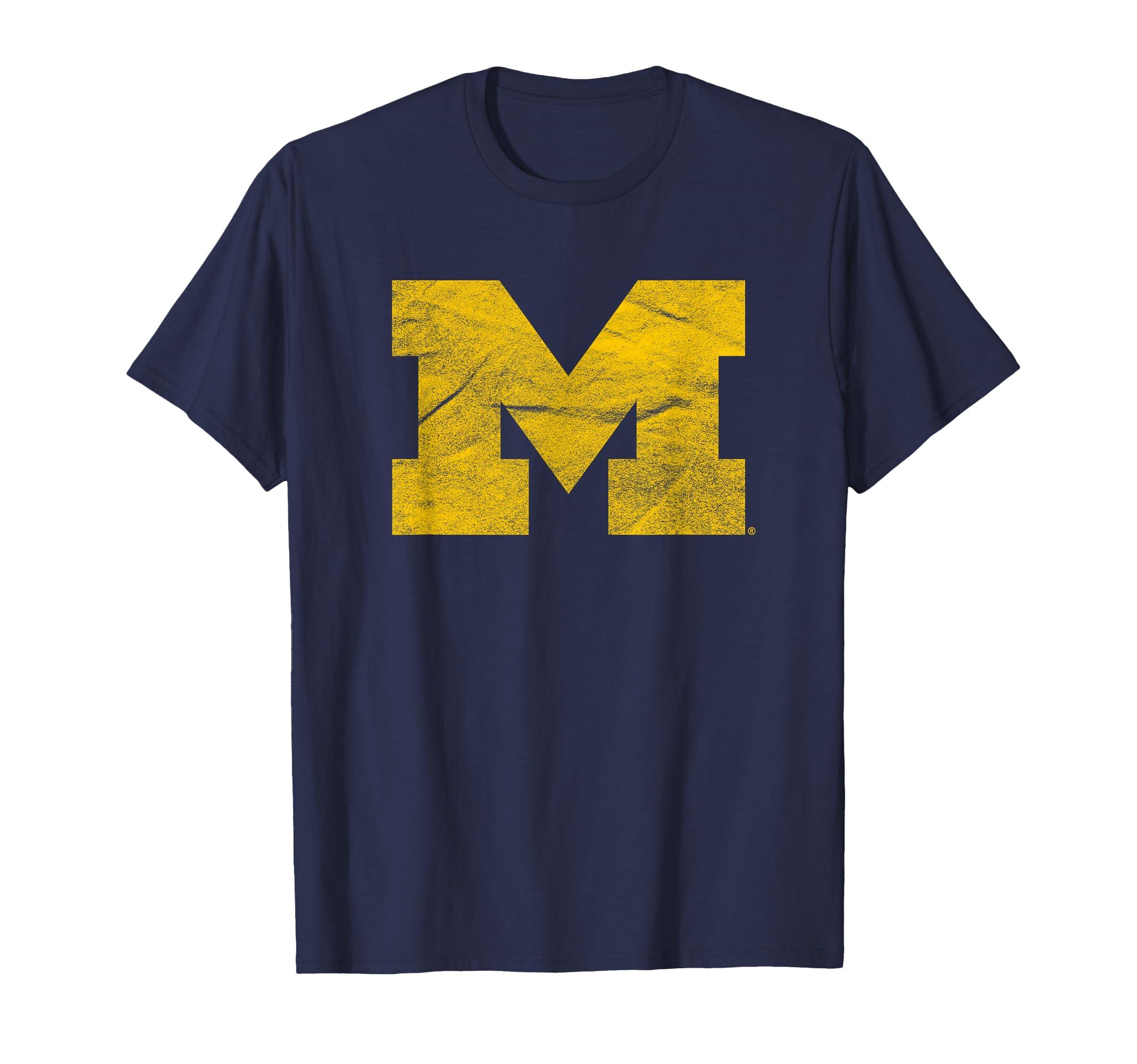 Amazon.com: University of Michigan Wolverines U of M Distressed Primary ...
