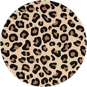 Amazon.com: Woyaba Cool Brown Leopard Print Funny Animal Cheetah Print ...