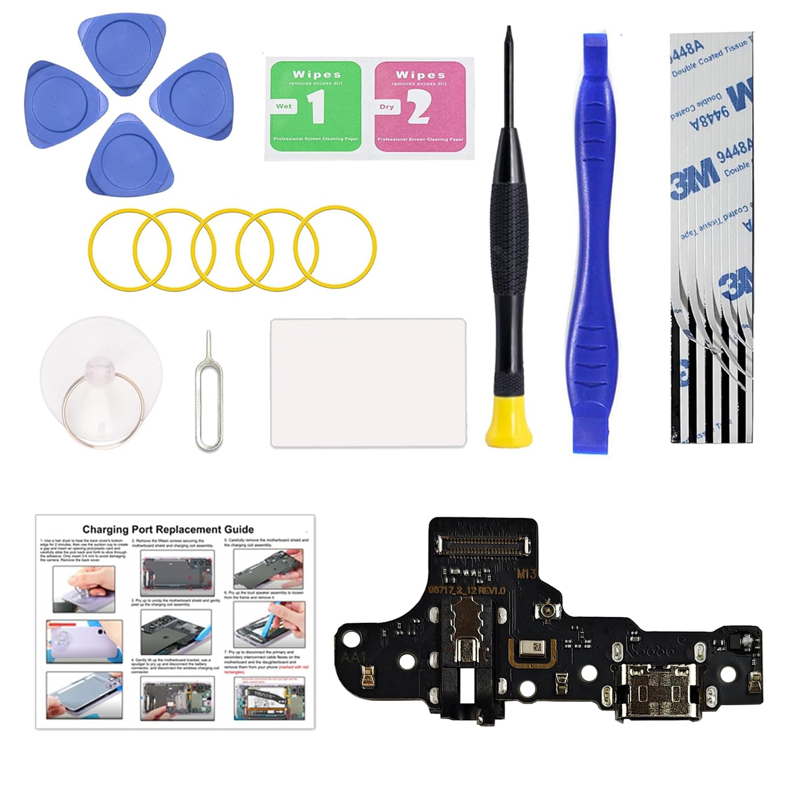 Amazon.com: Charging Port Replacement Kit Compatible with Galaxy A21 US ...