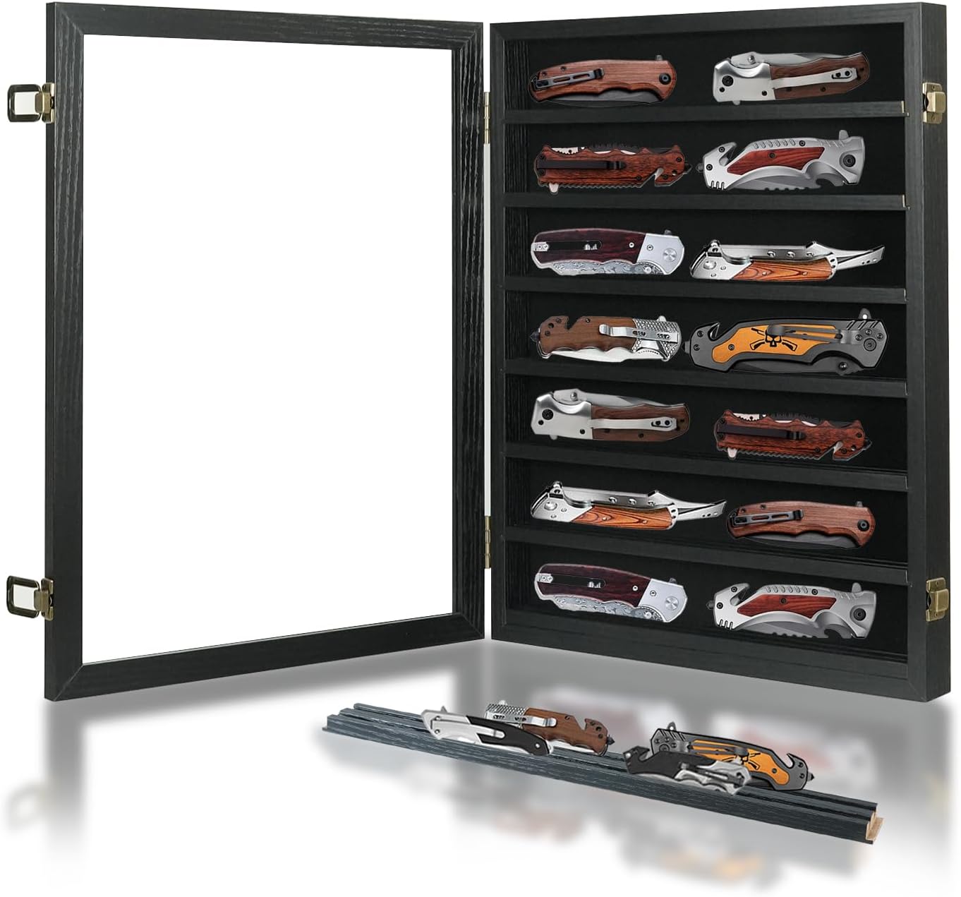 Amazon.com: YRCKUDZKG Knife Display Case for Collections, Pocket Knife ...