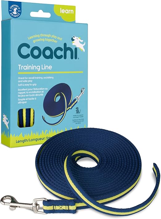 Coachi Training Line 5m, Safe Training Outdoors, Recall Training, Dog ...