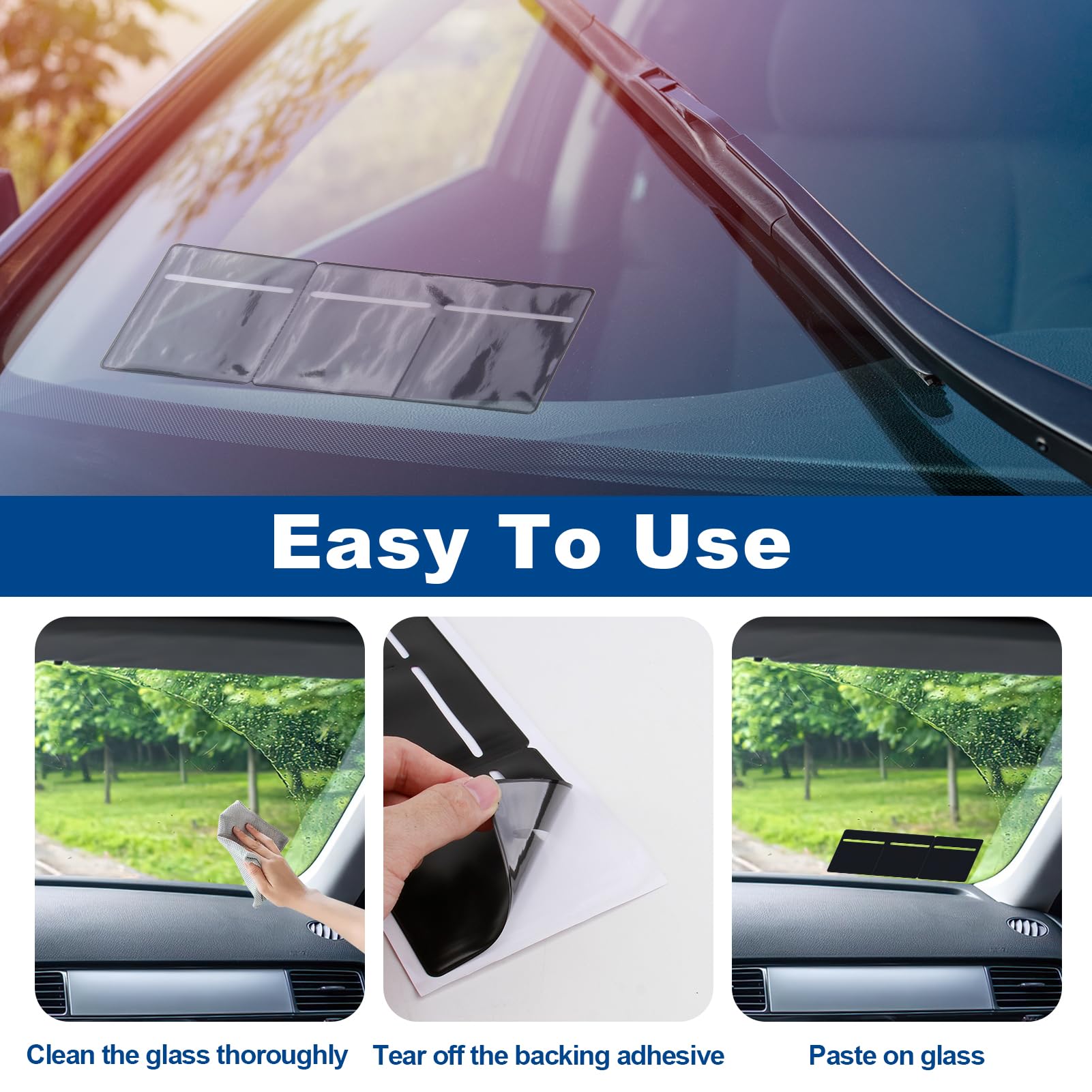 Windscreen Permit Holder WDFCN 3-Pack Tax Disc Holder – Clear PVC ...