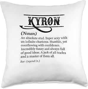 Amazon.com: for Someone Named KYRON Kyron-Funny Phrase with Name ...