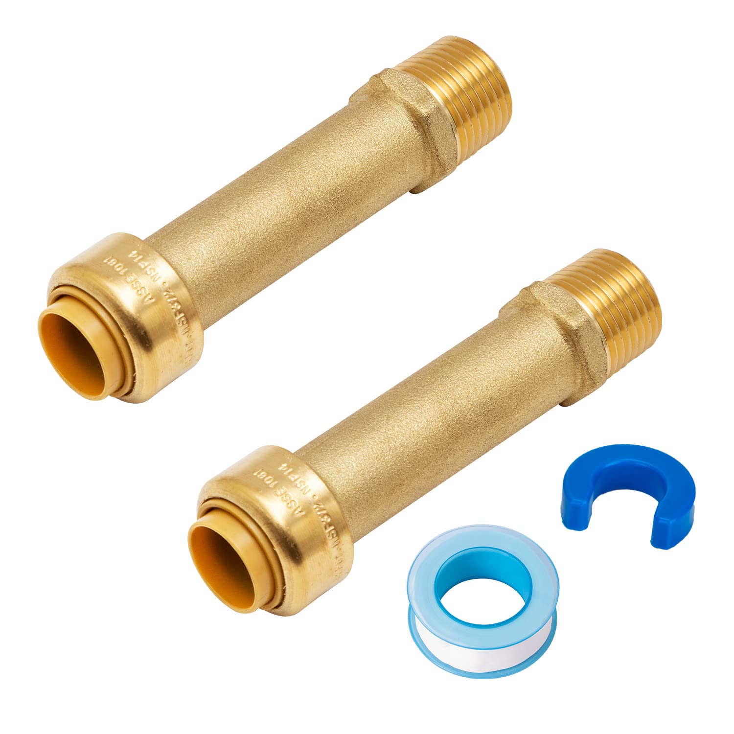 Tub Spout Extension LASCO 4-in-1 Bathtub Spout Adapter - Fits 1/2 ...