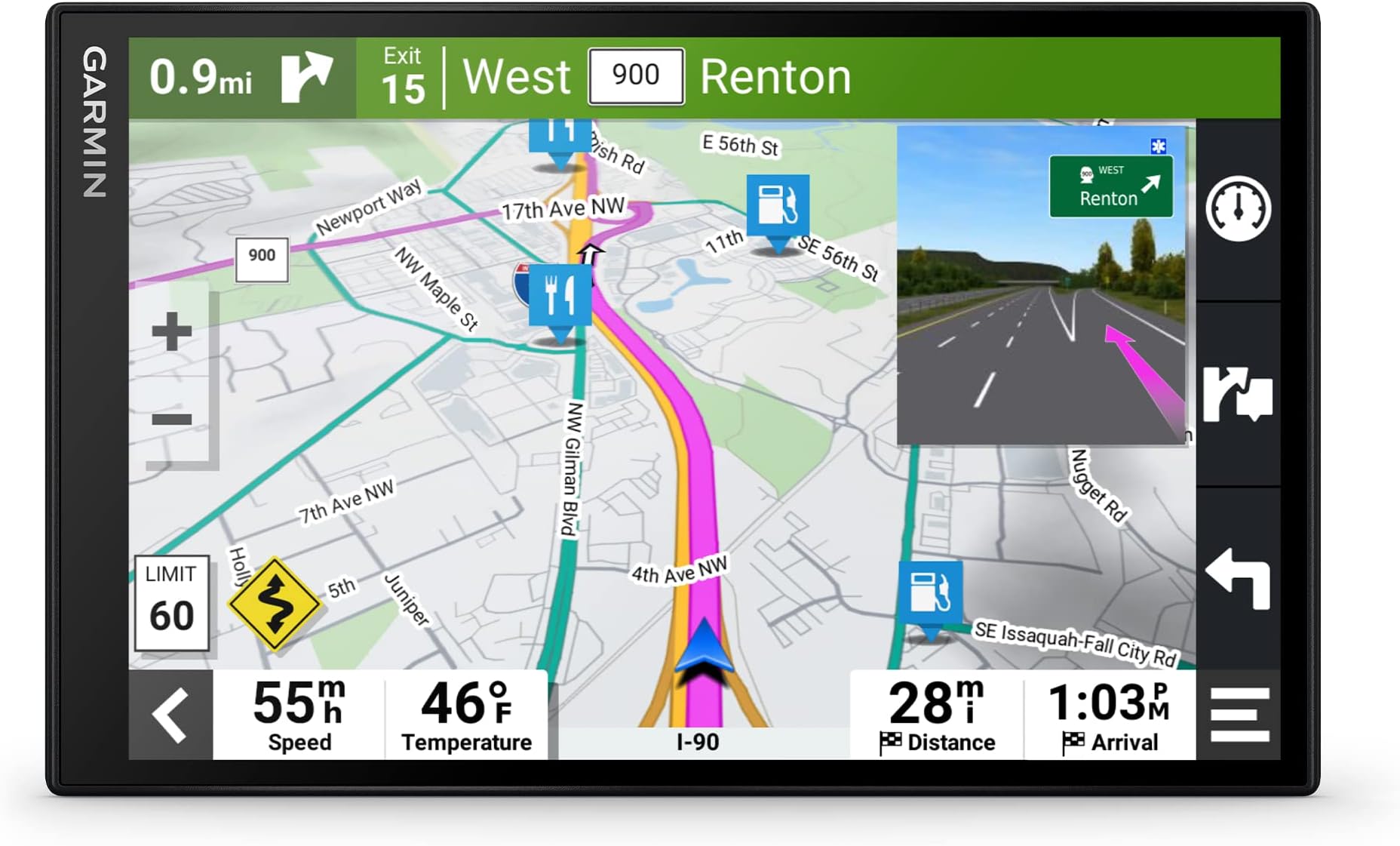 Amazon.com: TomTom VIA 1505M 5-Inch Portable GPS Navigator with ...