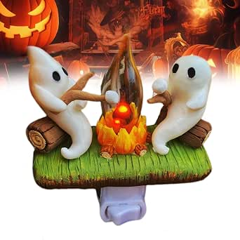 Generic Ghost Campfire Flickering Night Light: Ghost Night Light ...