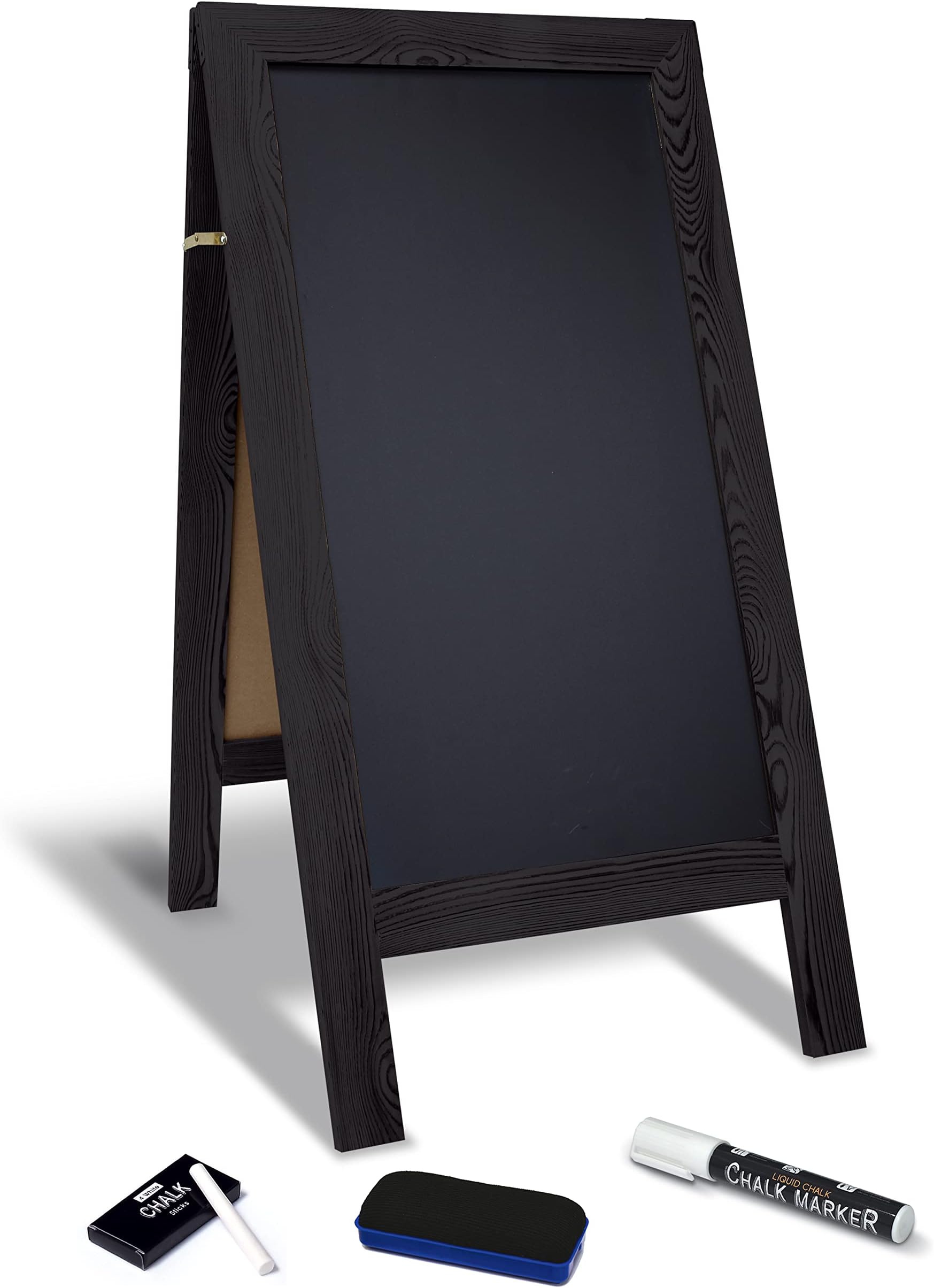Amazon.com: Chezerra A Frame Chalkboard Sign, 40"x20" Extra Large ...