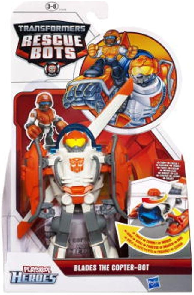 Amazon.com: Transformers Rescue Bots - Blades The Copter-Bot : Toys & Games