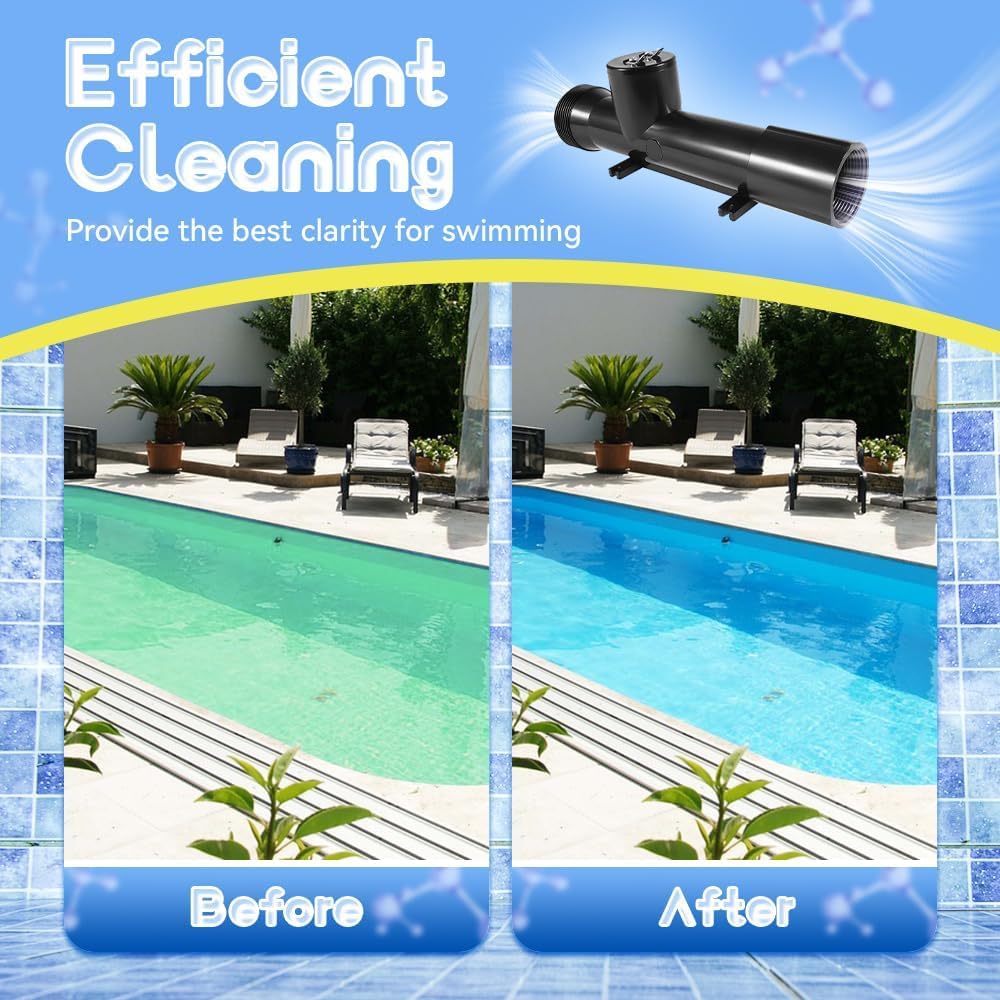 Snapklik.com : Vangebloom Pool Cleaner Replacement Chamber Ionizer ...