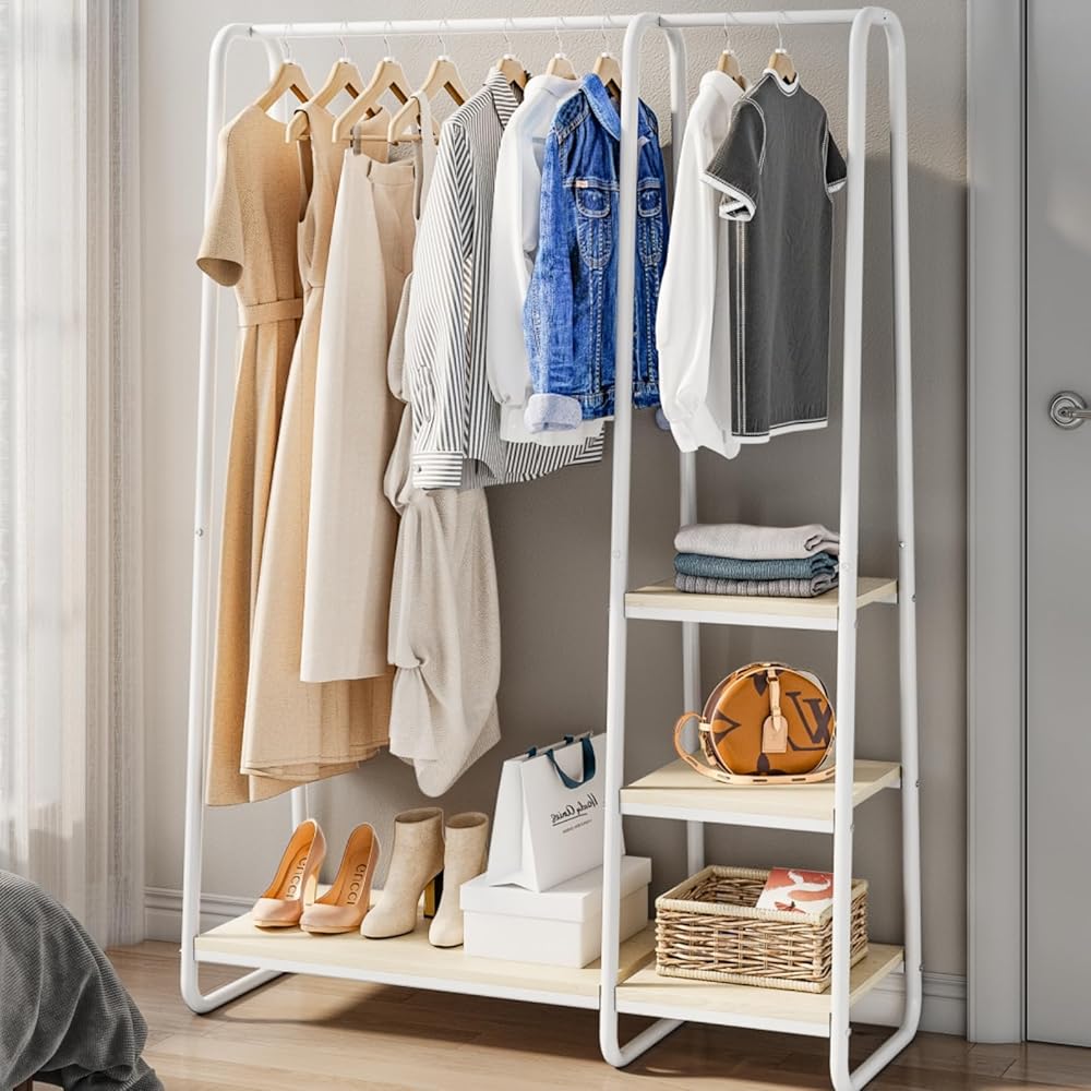 $10/mo - Finance Raybee 67''H Clothes Rack, Clothing Rack for Hanging ...