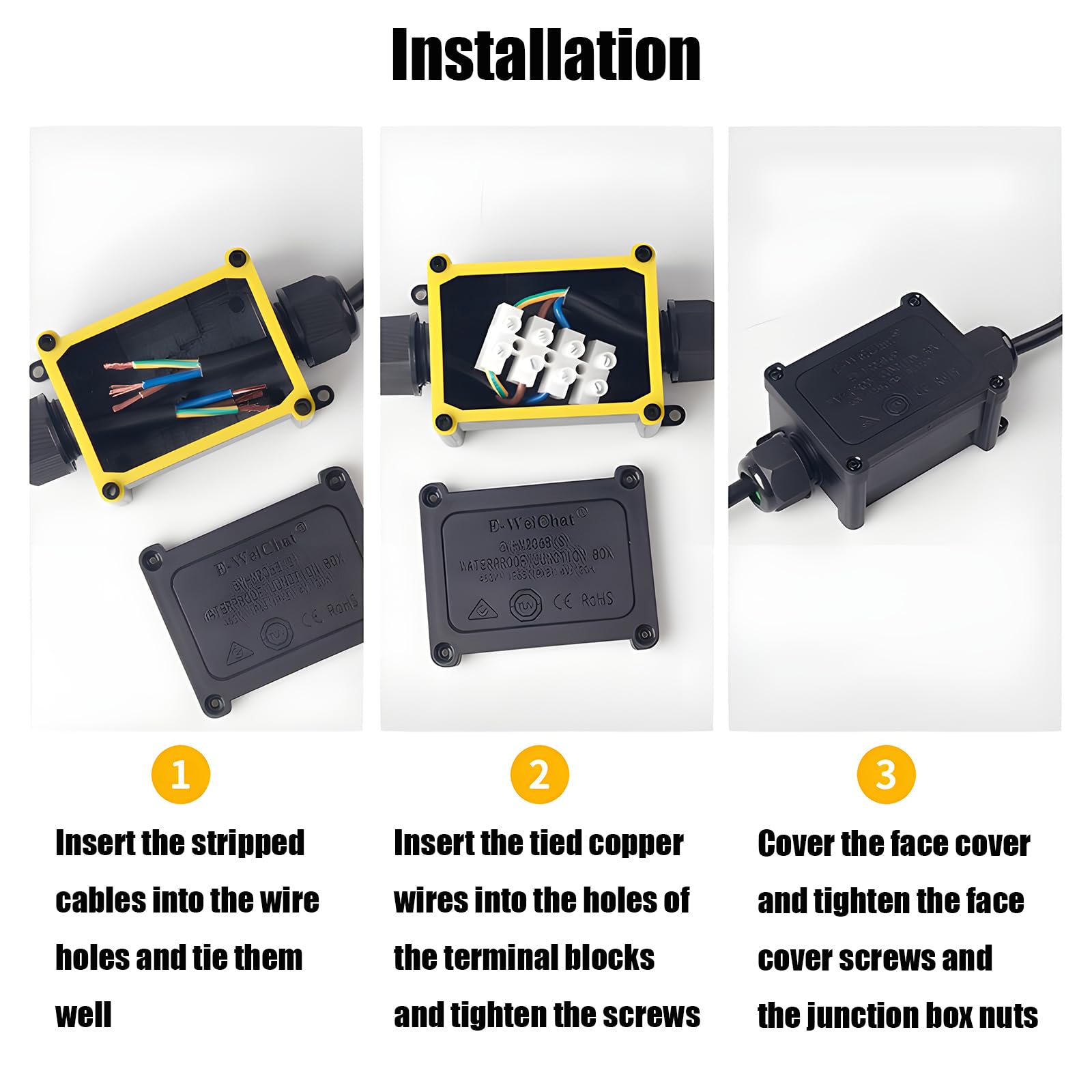 Outdoor Junction Box Lighting The Lighting Outlet PL Connector 1