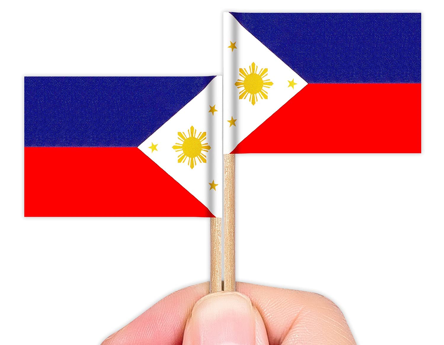 Snapklik.com : ZXvZYT Philippines Flag Filipino Toothpick Flags,Small ...