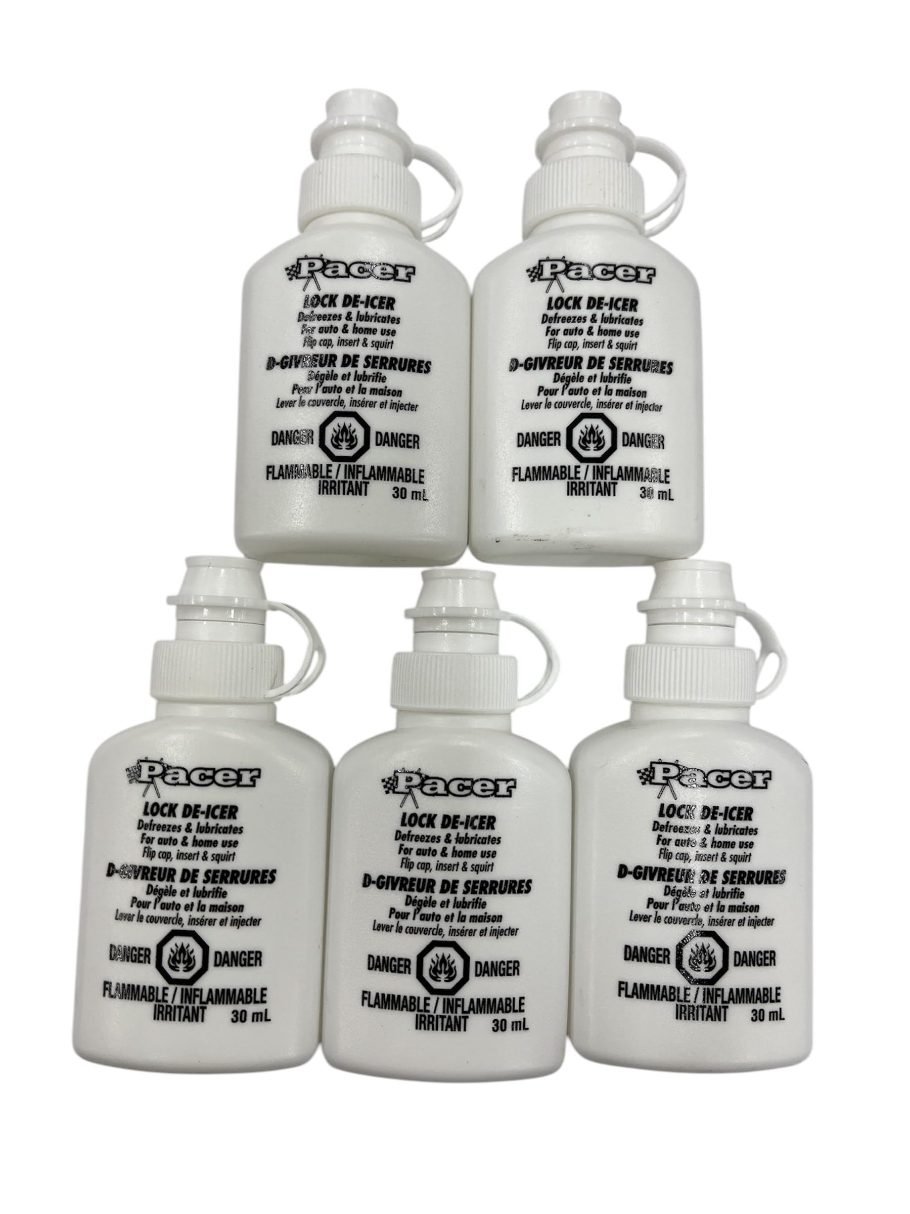 Lock De-Icer, Defroster & Lubricant, for Auto & Home Use, 30 mL, Pack ...