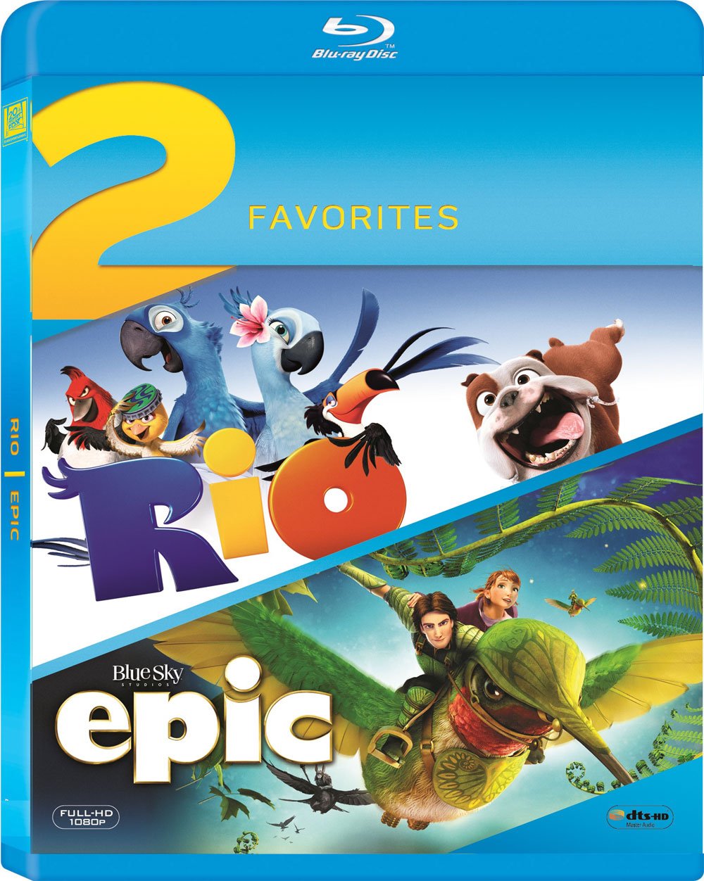 2 Animation Movies Collection: Rio + Epic: Amazon.in: Kelly Keaton ...
