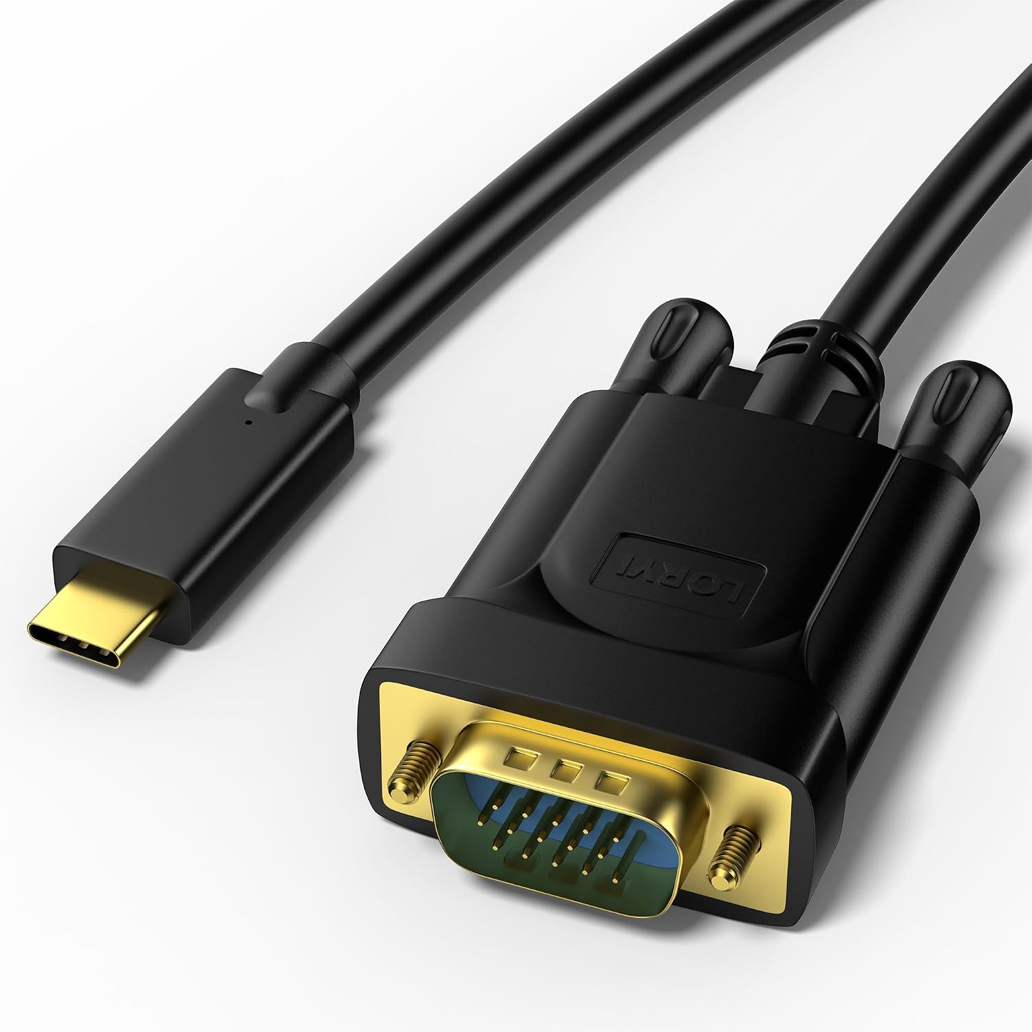 Amazon.com: Loryi USB C to VGA Cable 6FT, USB Type-C to VGA Cable ...