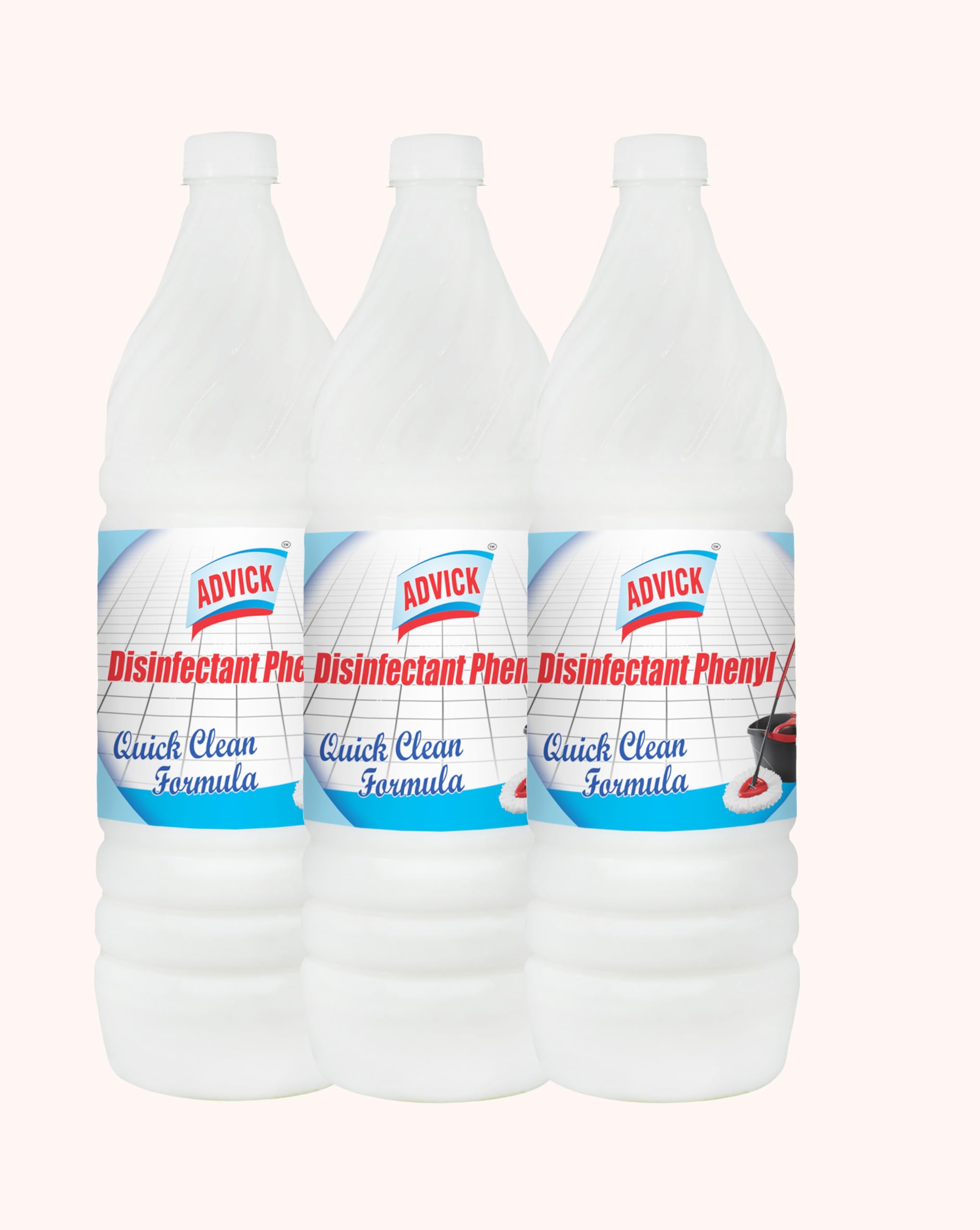 Advick Premium White Floor Cleaner Disinfectant Phenyl Liquid Surface ...
