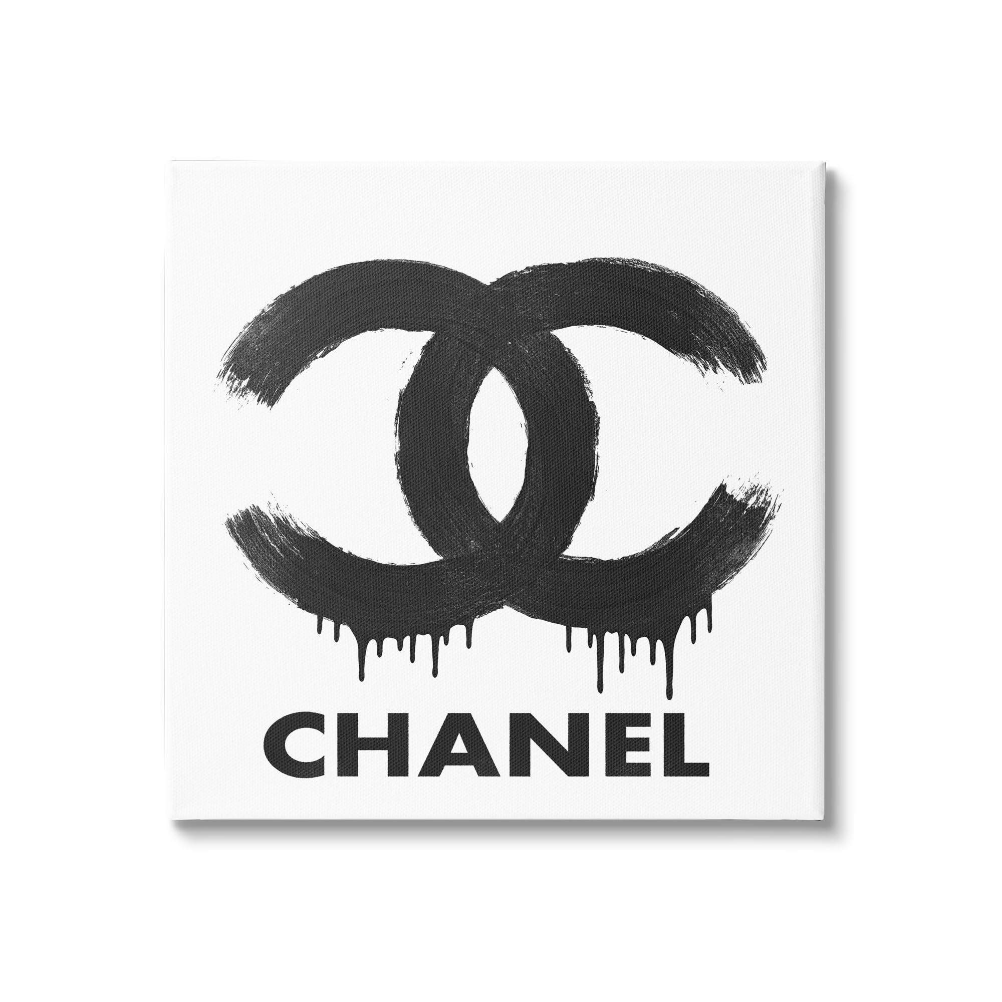 Dripping Chanel Logo Background