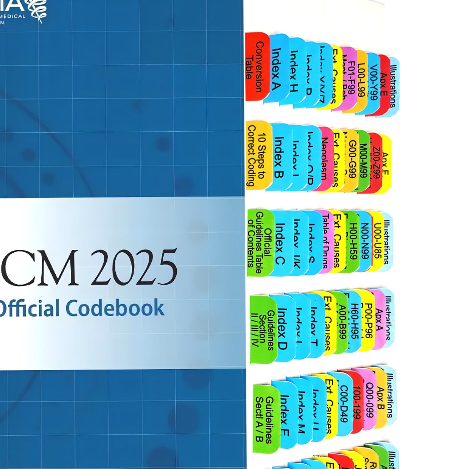 Hcpcs Level Ii 2024 HCPCS Level II Expert 2025 Index Tabs - 96 Color ...