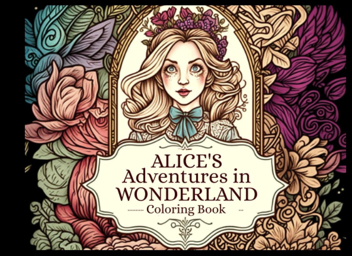 Amazon.com: Alice's Adventures in Wonderland (Coloring Book): A ...