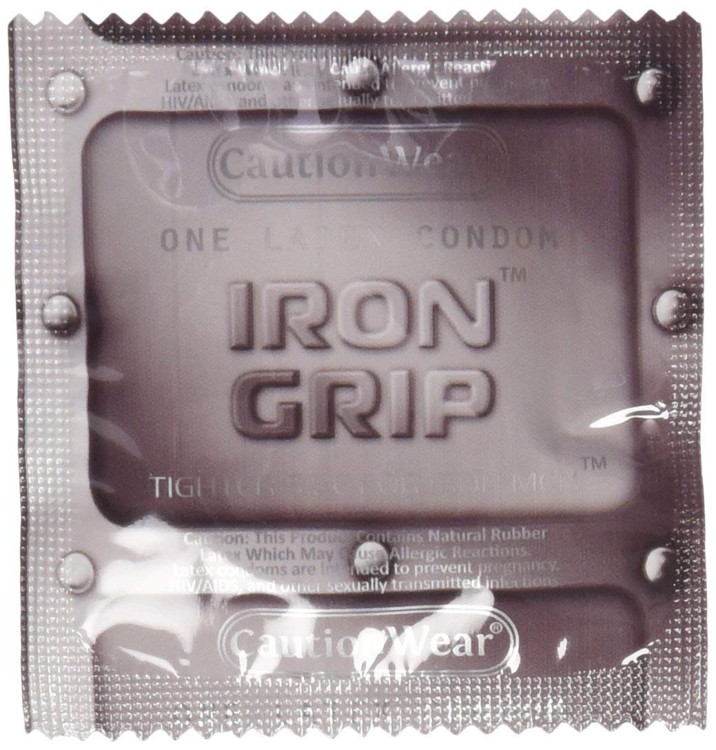 Caution Wear Iron Grip Camisetas Lubrificadas de Latex Ajustadas ...