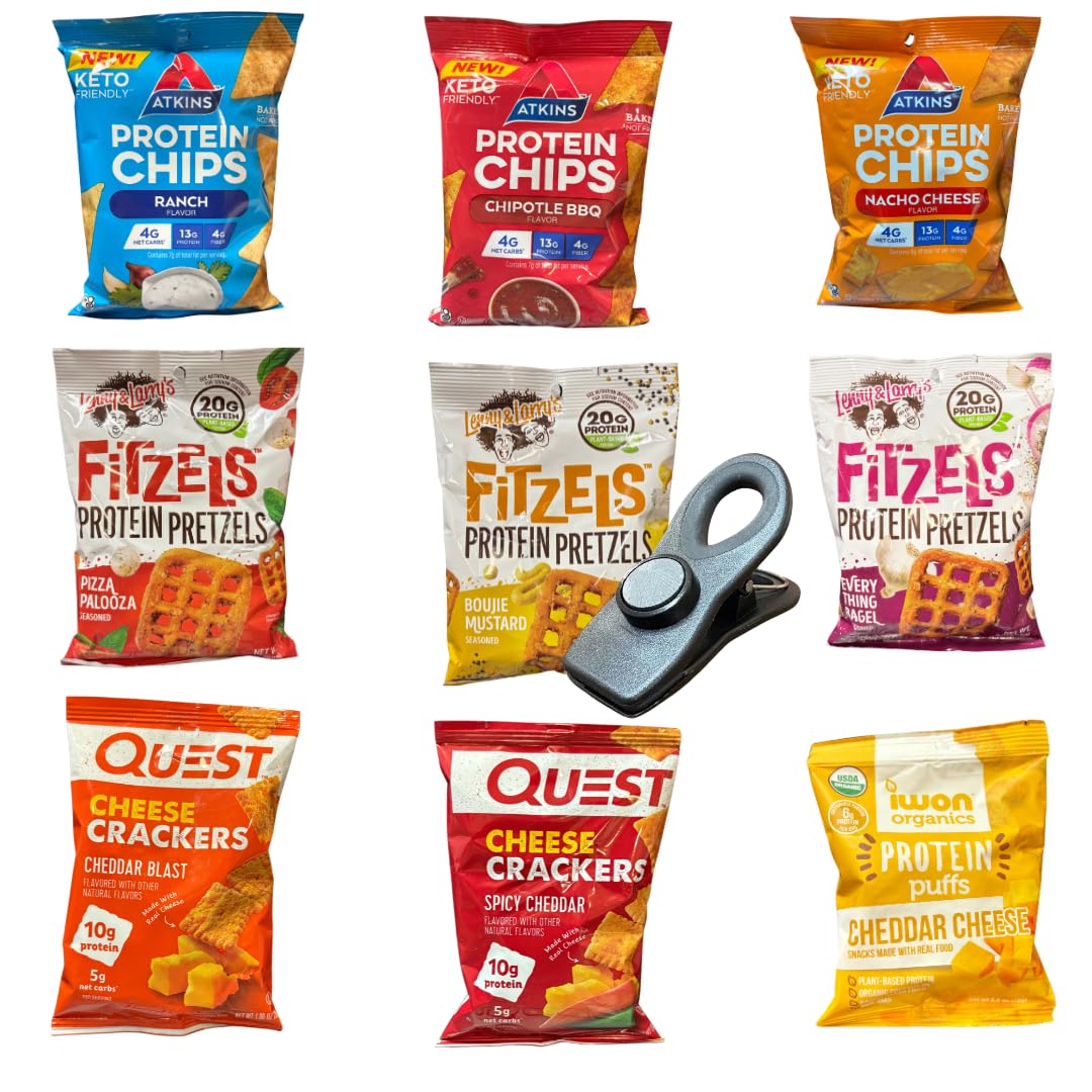 Amazon.com : Atkins - Fitzels - Quest - Protein Snack Variety Pack ...