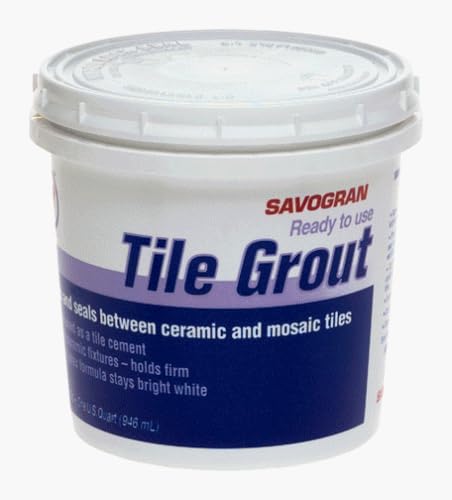 Savogran Tile Grout White 1qt,CECOMINOD090530