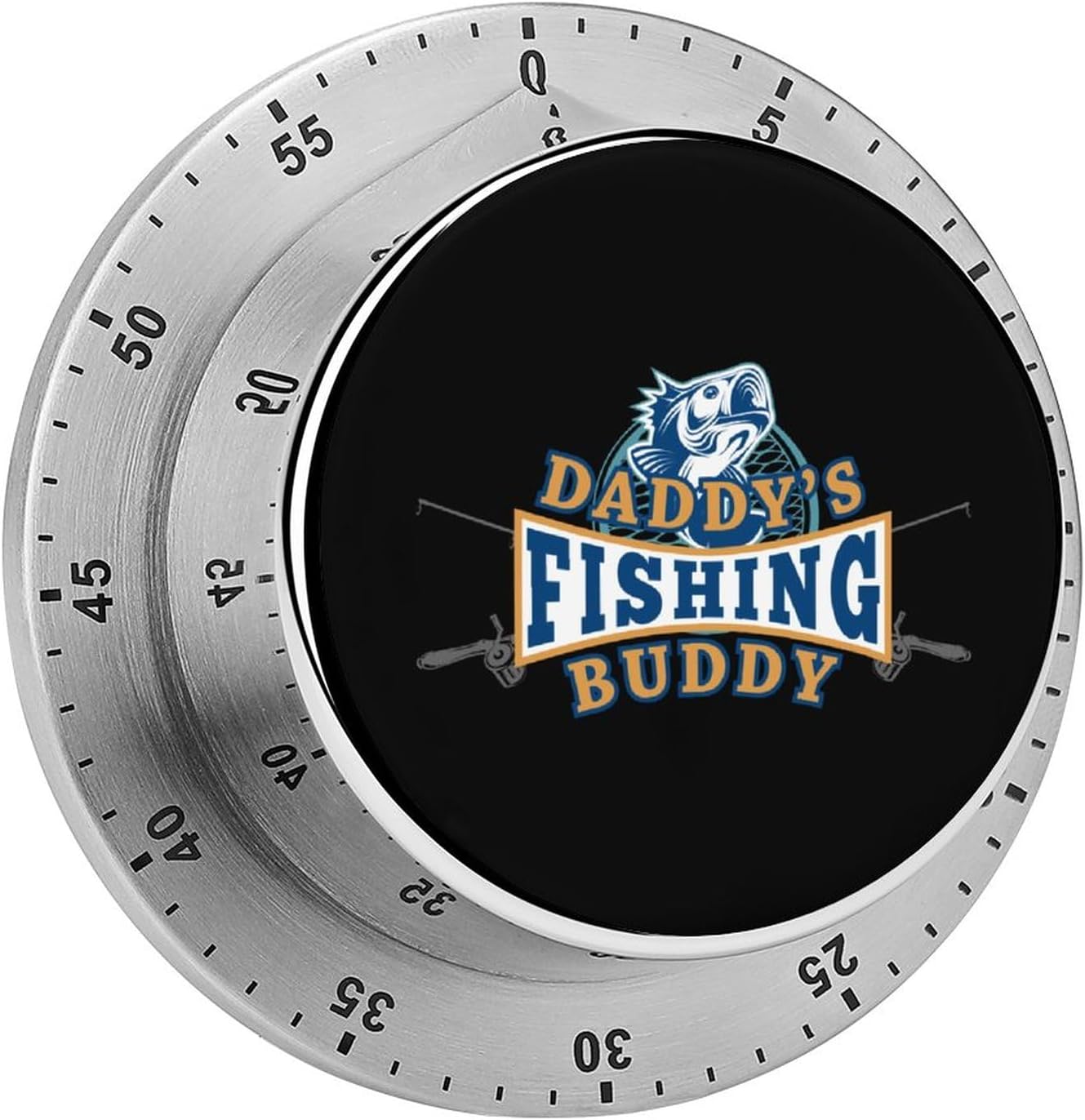 Amazon.com: Dads Fishing Buddy Kitchen Digital Timer Stainless Steel ...