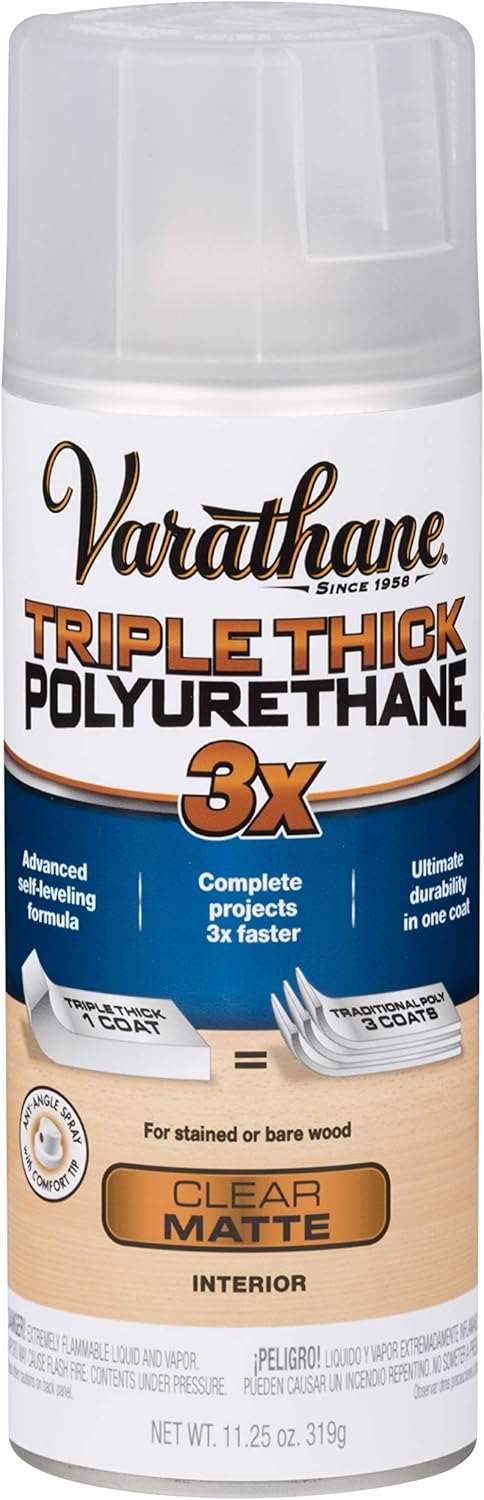 Amazon.com: Varathane 318289 Triple Thick Polyurethane Wood Finish ...