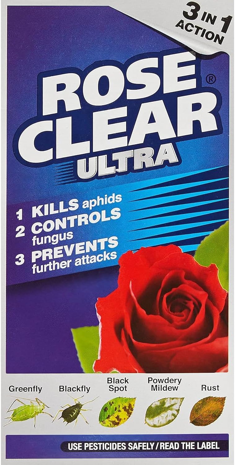 RoseClear Ultra Plant Protection Concentrate Liquid For Aphids, 3 in 1 ...
