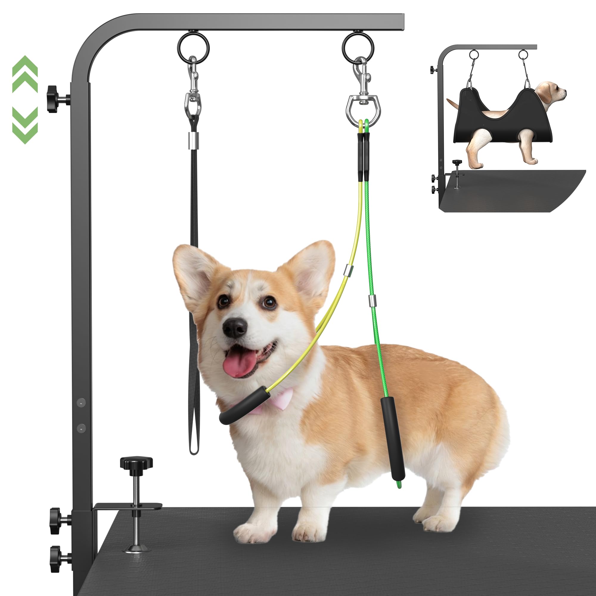 Amazon.com: Adjustable Dog Grooming Arm with Clamps: 42" Height ...