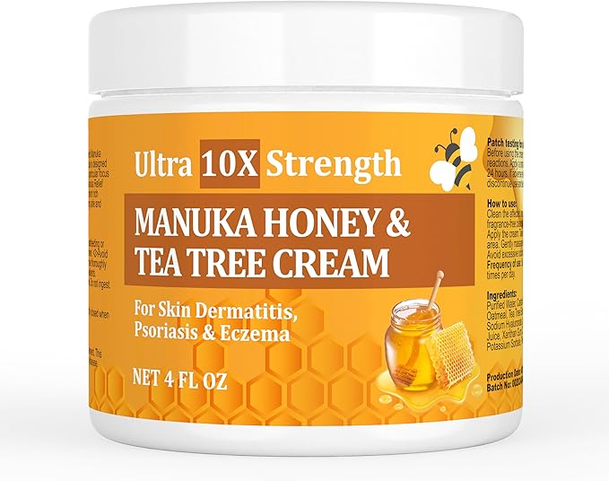 Amazon.com: SIONPPGET Manuka Honey and Colloidal Oatmeal Cream, Gentle ...