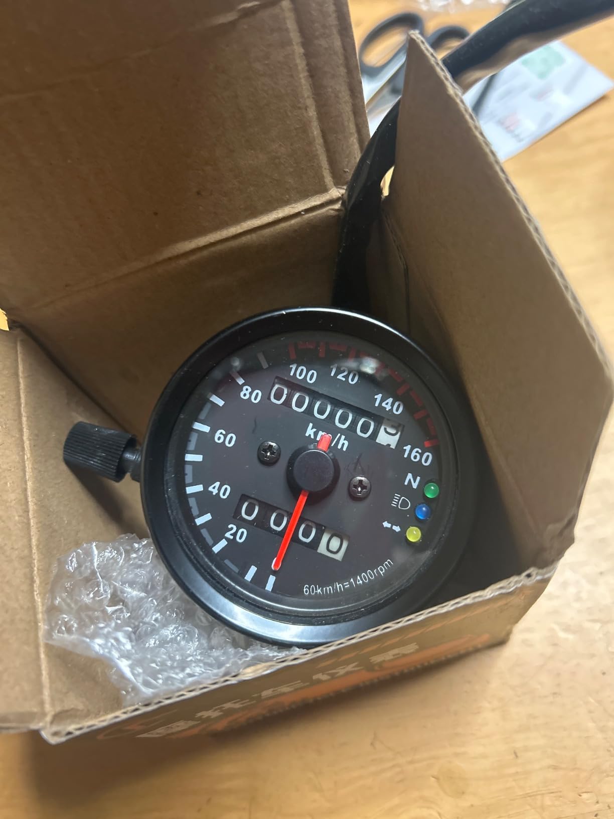 Amazon | Itisyou バイク メーター スピードメーター オートバイ用 デュアル 走行距離計 LED バックライト | スピードメーター | 車＆バイク