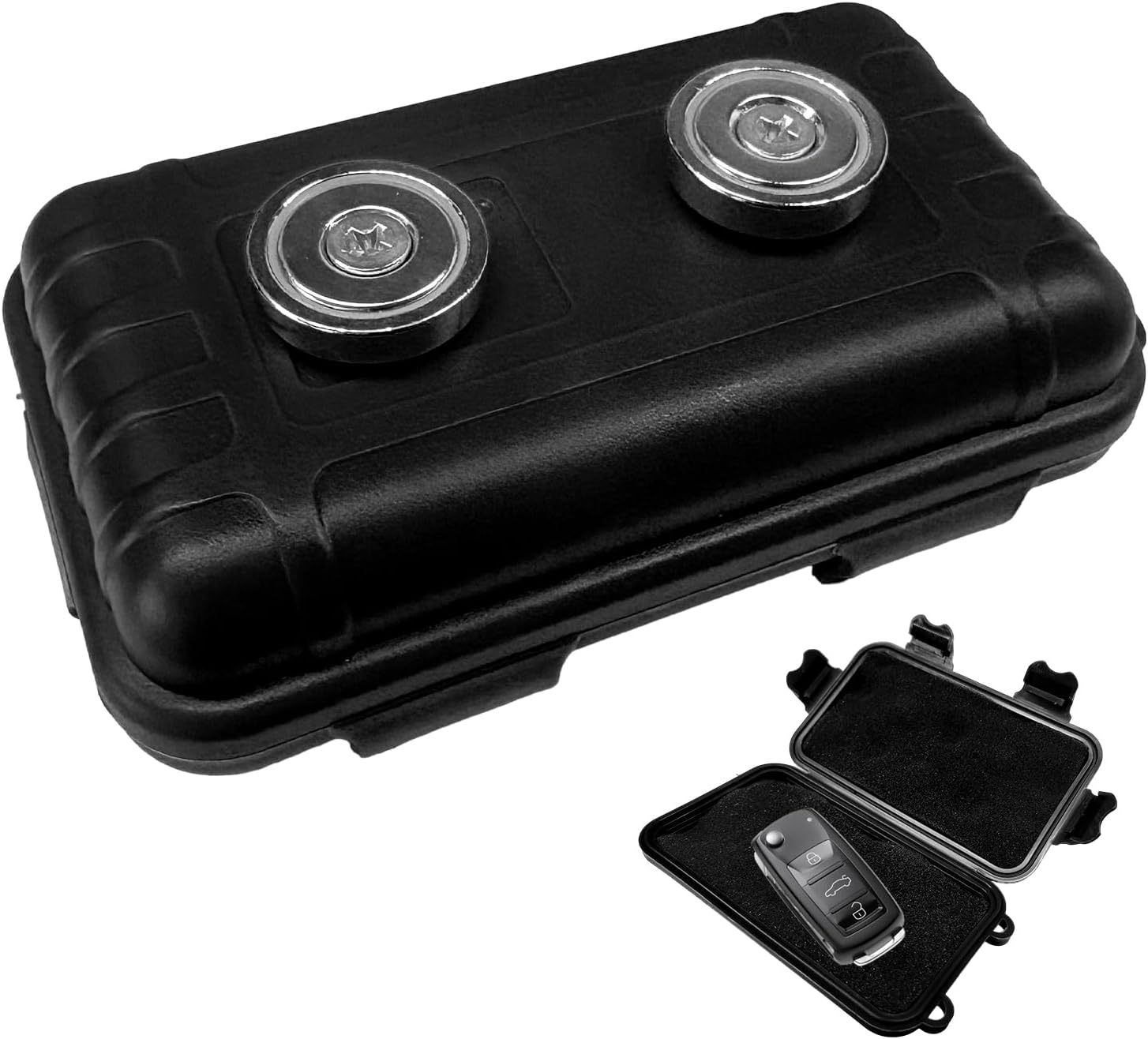 Amazon.com: KVAEY 1 PCS Magnetic Key Box, Waterproof Key Holder Indoors ...