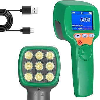 Amazon.com: GOYERRNES Handheld Stroboscope, Strobe Light Tachometer, 60 ...