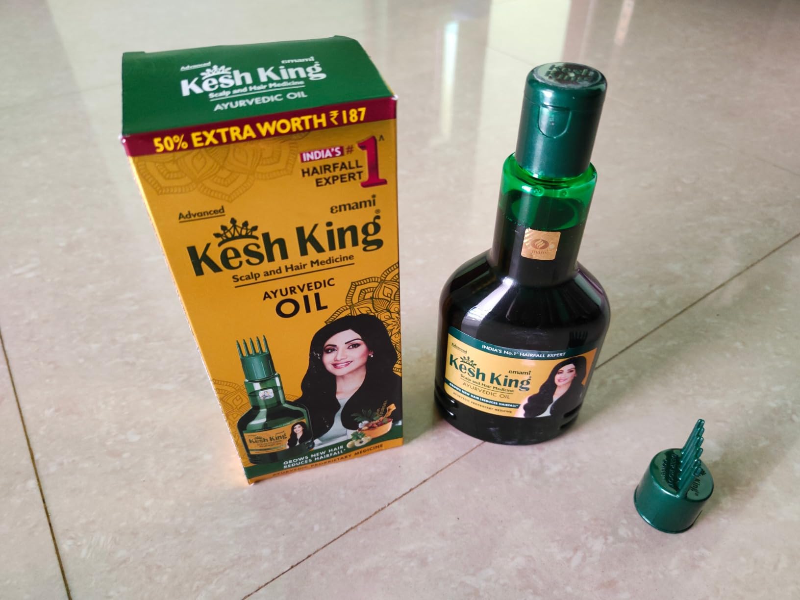 Buy Kesh King Ayurvedic Medicinal Oil, 300Ml,300 Grams Online at Low ...