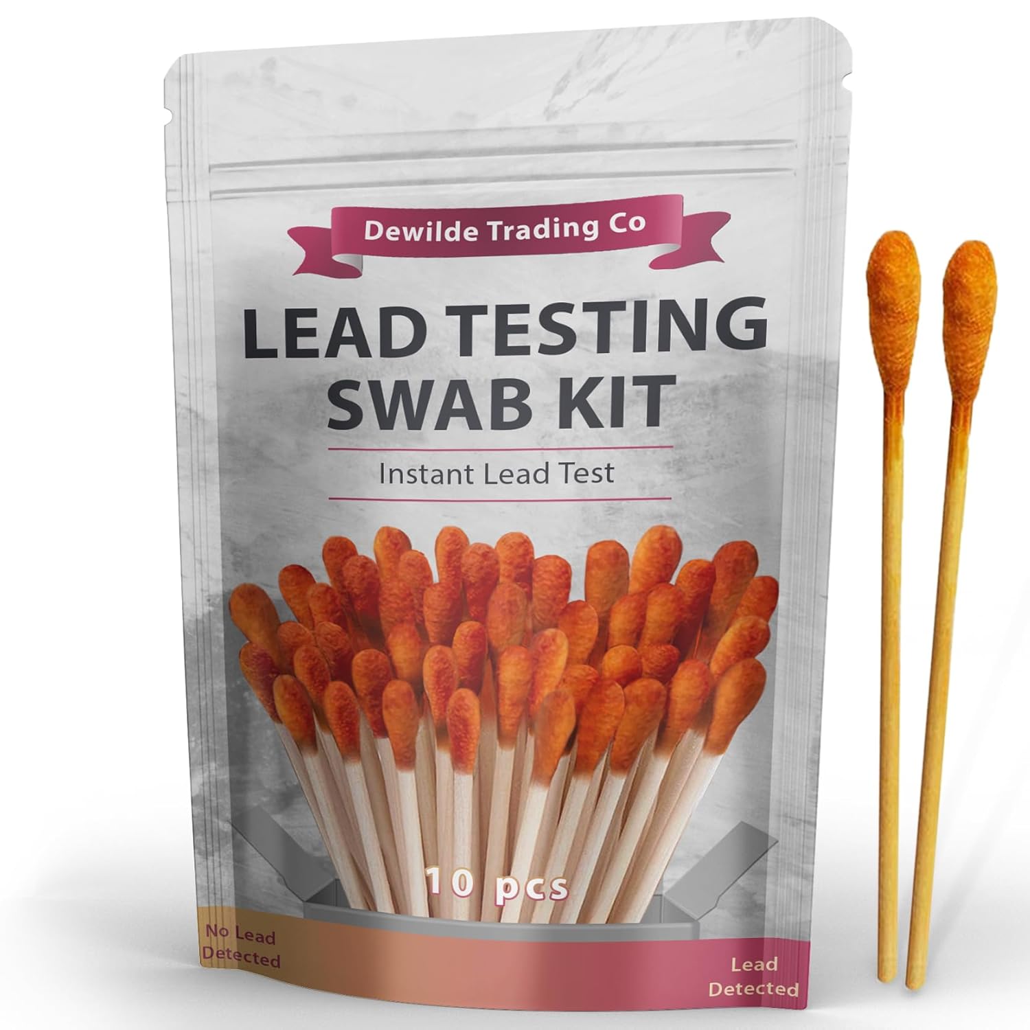 Lead Testing Kit - 10 Pack - Rapid Test for Lead - Test Swabs for Paint ...